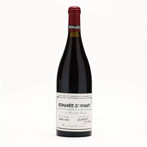 Romanee St Vivant Vintage 1990 Lot 7169 Fine Wine Auction Part