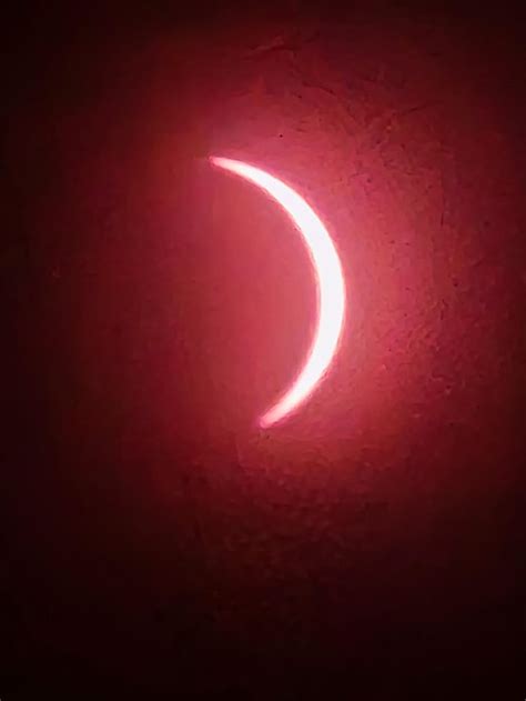 Solar Eclipse From Tulsa R Oklahoma