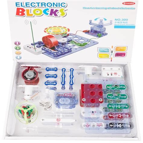 Electronic Blocks Circuit Science Educational Learning Integrated Diy