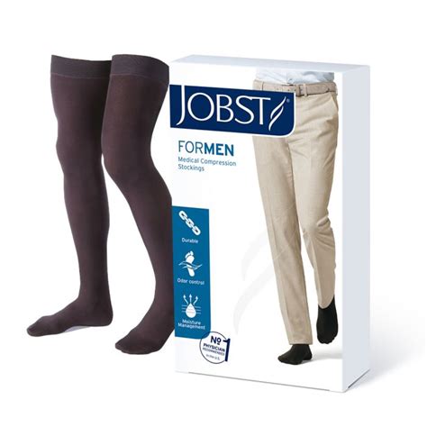 Jobst For Men K2 Lår Sort S 1 Par Boots Apotek