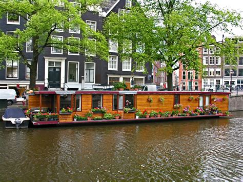 Houseboats In Amsterdam