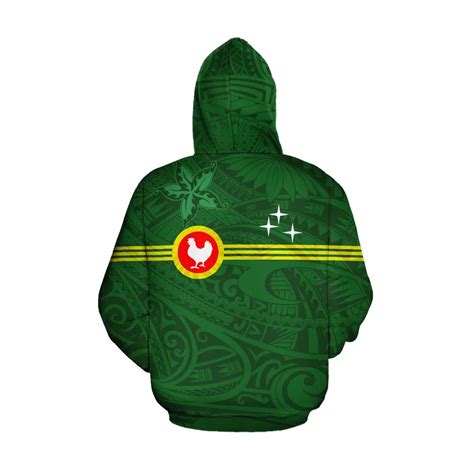American Samoa Polynesian Hoodie Manu A Islands Group
