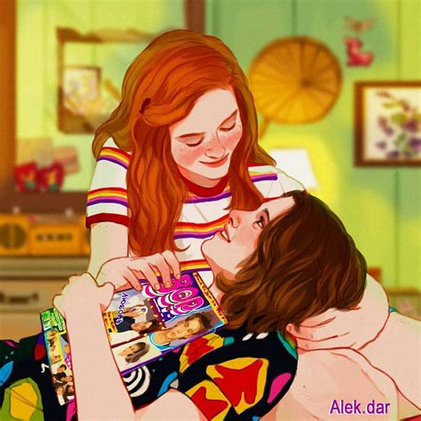 Stranger Things Max And Eleven By ᎪᏞᎬᏦ Alekdar Alexandra Sadie Sink