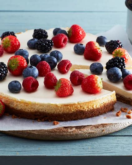 Jordgubbscheesecake Recept Arla