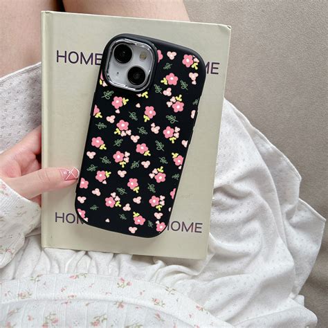 Fashion Full Screen Pink Flowers Casing For Oppo F9 F11 Pro F1s Plating