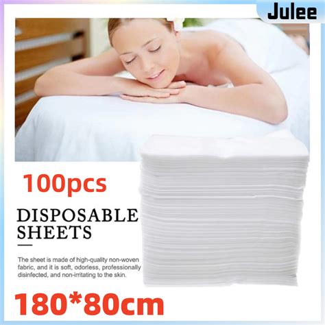 100pcs Massage Table Sheets Sets Disposable 18080cm Spa Sheets Non