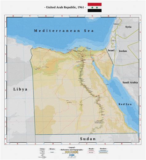 The United Arab Republic In 1961 By Olympus05 On Deviantart