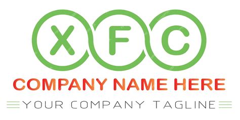 Premium Vector Xfc Letter Logo Design