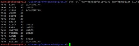awk commands equivalent to sql query data manipulation page 4 of 4