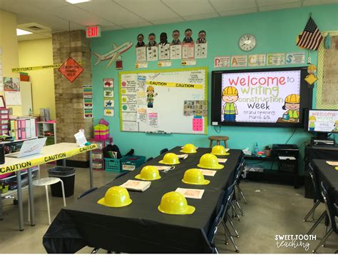 Writing Construction Classroom Transformation Sweet Tooth Teaching