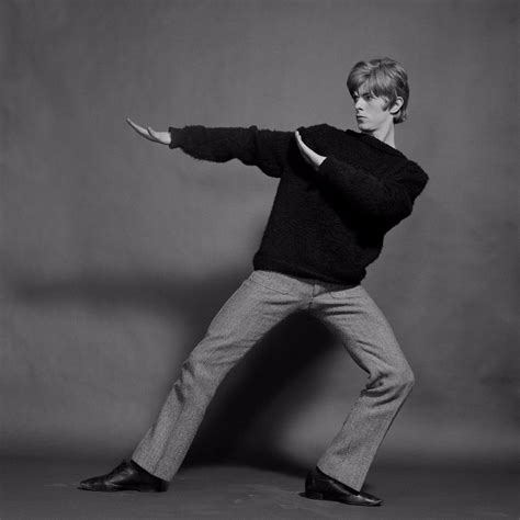 Before Ziggy Rarely Seen Photographs Of A Young David Bowie Posed For