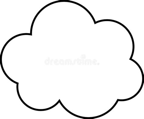 Cloud Vector Icon Storage Solution Networking Databases Software Sign Cloud And Meteorology