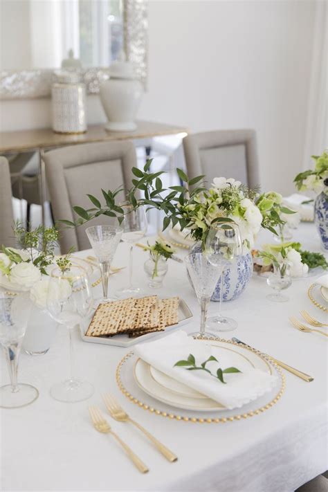 Passover Decor Ideas Gorgeous Passover Table Passover Seder Table