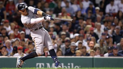 Yankees Vs Red Sox Aaron Judge Chases Roger Maris Al Record 61 Home