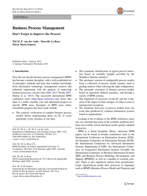 business process management pdf business process management