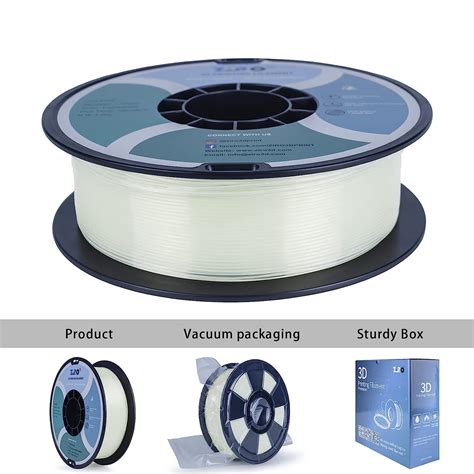 Review Ziro Pla Translucent Filament 175mm3d Printer Filament Pla Pro Translucent Series 175