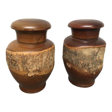 Vintage Chinese Lidded Urns 1970s Set Of 2 For Sale At Pamono