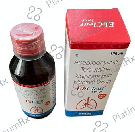 Pulmoclear 25mg Syrup 100ml Save 23 On Substitute Medicine