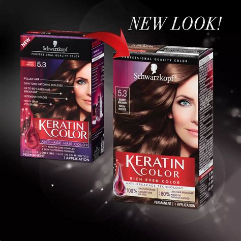 Schwarzkopf Keratin Color Permanent Hair Color 53 Berry Brown Shop