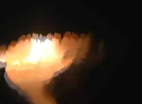 17mw Of Electrical Arcing In A Steelmaking Furnace Shot With Two Crossed Polarised Filters