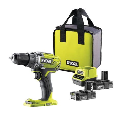 Ryobi Akku Bohrschrauber R18dd3 220s One 50 Nm Mit 2 Akkus Und