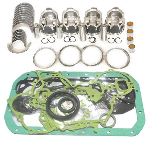 4d84 2a 4d84 2b Replacement Parts Piston Rings And Full Gasket Kit For