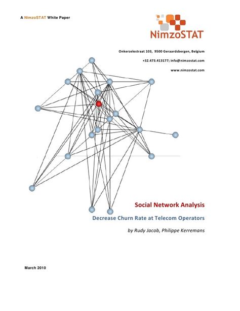 Social Network Analysis White Paper