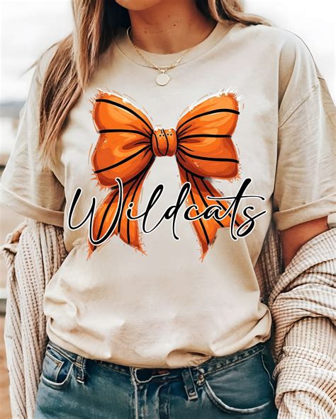 Wildcats Basketball Coquette Bow Dtf Transfer