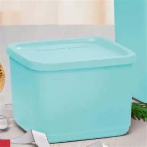 Tupperware Refri Line Quadrado 1 Litro Verde Parcelamento Sem Juros