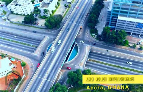 Accra Today Ring Road Aerial View Of The Ako Adjei