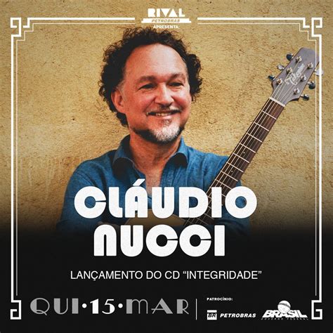 Claudio Nucci Show De Lançamento Do Cd “integridade”
