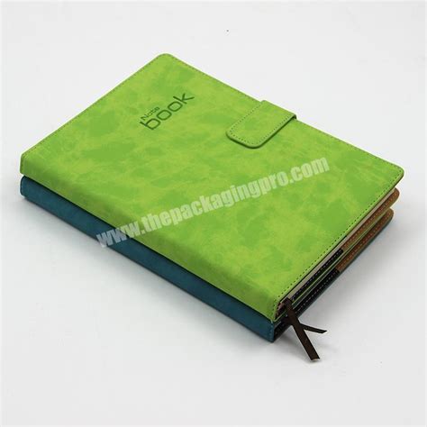 Customized Logo Office Business Emboss Notebook With Frosted Pu Cover