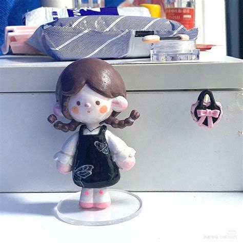 •𝚂𝚝𝚎𝚙𝚝 In 2024 Clay Art Projects Clay Crafts Air Dry Cute Clay