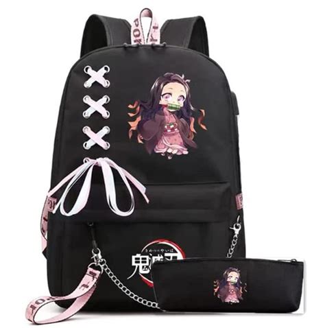 Buy Anime Nezuko Laptop Backpack Anime Backpack School Backpack Laptop Bag Nezuko Online At