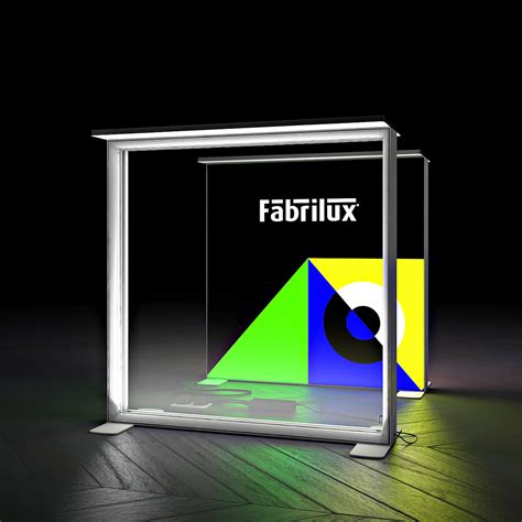 Lightbox Exhibition Stand Led Fabric Display Lightboxes 8m
