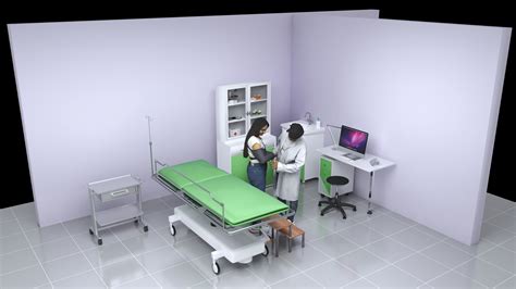 Examination Room 4k 3d Model Turbosquid 2387526