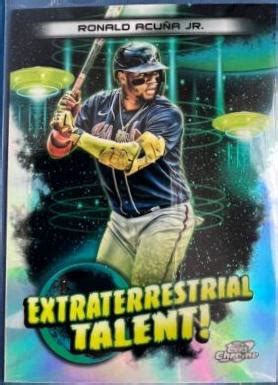 Ronald Acuna Jr Et 2 Prices 2023 Topps Cosmic Chrome