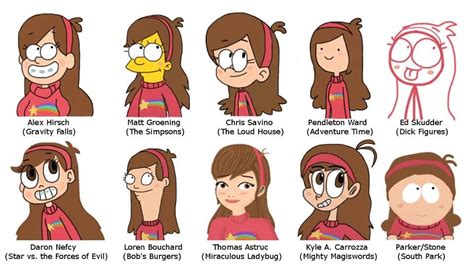 Mabel In Different Tv Shows Gravity Falls And Svtfoe Are The Good Ones