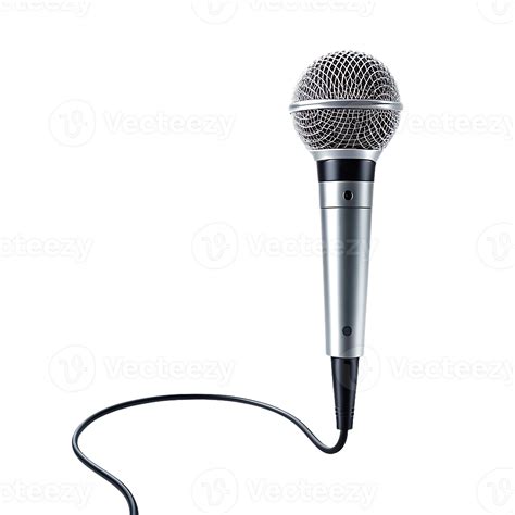 Classic Silver Microphone 70287093 Png