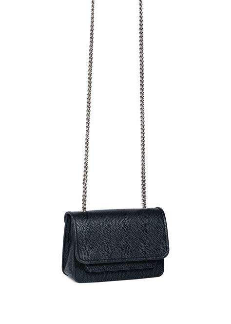 Mini Bag Black With Chain