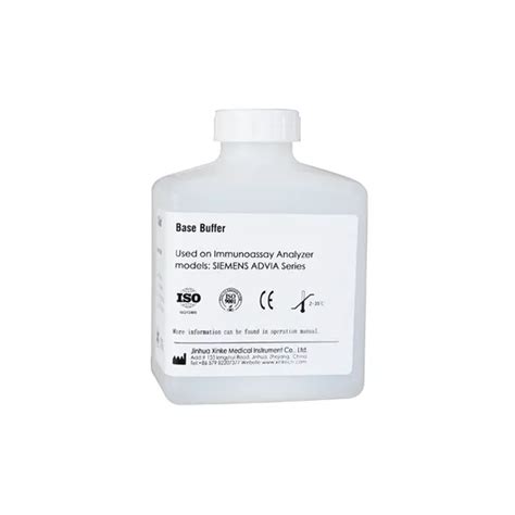Immunoassay Analyzer Consumables Cleaning Solution Base Reagent 300ml
