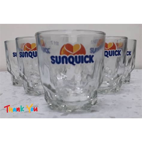 Koleksi Gelas Sunquick Edisi Tahun 2017 Glass Edition Shopee Malaysia