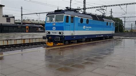 Cd Class 162 162046 Arriving Praha Hlavní Nádraží Station On 120924