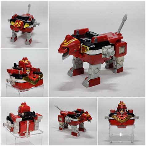 Sentai Gingaman Gingaleon Gingalion Red Dx Shopee Malaysia