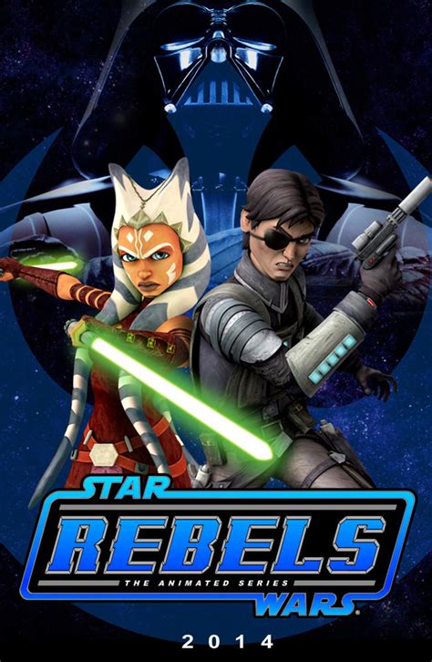 Ahsoka And Lux Star Wars Rebels Concept Poster By Brian Snook On