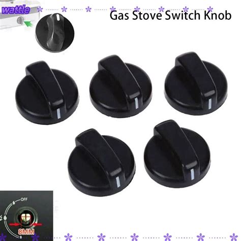 Wa Sport 125pcs Hob Knobs Range Oven 8mm Gas Stove Cooker Control