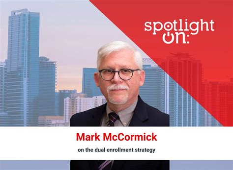 Spotlight On Mark Mccormick President Middlesex College Caa Capital Analytics Associates