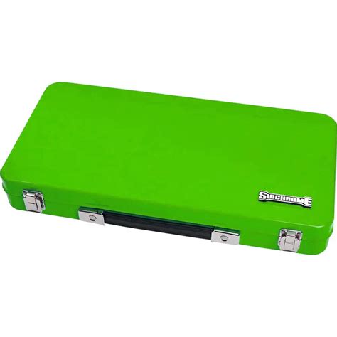 Sidchrome 58 Piece Metric Af 1 4 And 1 2 Drive Socket Set Green Ozcrazybargains