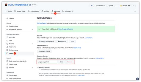 如何给github Pages绑定自定义域名 Howtosos