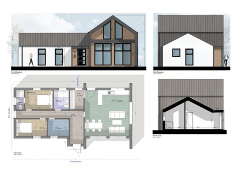 2d Floor Plan Section And Elevations In Autocad Archicad Or Revit Upwork